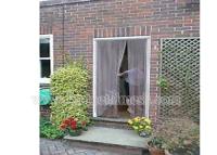 China Aluminium Fly Pest Door Screen 84x35 Inch Metal Chain Curtain doorway Screen for sale