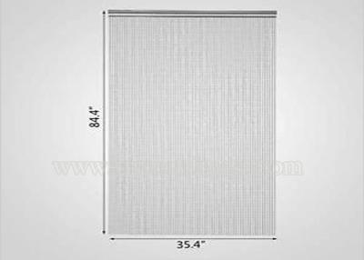 China New Style Aluminium Metal Chain Fly Pest Door Screen Curtain Control House Office Partition for sale