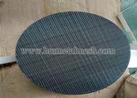 China 40Mesh 60Mesh 80Mesh Woven Mesh Filter Disc,Extruder Screen Filter Mesh For Recycling for sale