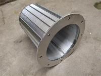 China Factory 23Um Johnson Wedge Wire Screen For Tank Equipment With Flange for sale
