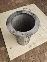 China Factory 23Um Johnson Wedge Wire Screen For Tank Equipment With Flange for sale