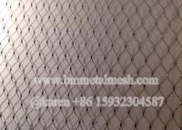 China 7*19 Flexible Inox  X-Tend Ferrule Wire Rope Mesh For Zoo Animals for sale