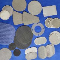 China Stainless Steel Woven Metal Extruder Screen Filters in SUS304, 316, 316L with 5-600 Micron and Plain Weave Dutch Weave for sale