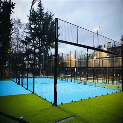 China 66FT x 33Ft Padel Court Manufacturer Provides Classic Padel Court Tennis Paddle Court with Grass for sale