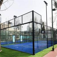 China Custom Padel Court Fencing 33Ft x 66 Ft for sale