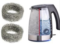 China Knitted Stainless Steel Mesh Limescale Catcher 1.57 In X 1 In for sale