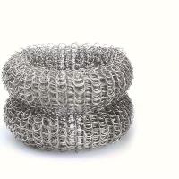 China Stainless Steel Knitted Wire Mesh Reusable Limescale Remover Ring for sale