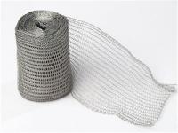 China Strong Compressed Knitted Wire Mesh Filter Stainless Steel 304 for sale