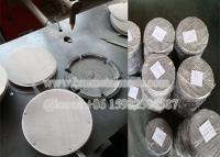 China Single Layer Extruder Screen Pack 20 Mesh Wire Filter Mesh For Extrusion Machine for sale