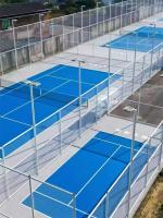 China 22FT Regulation Size Pickleball Net Set with Ball Collector for Easy Setup for sale
