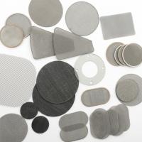 China Stainless Steel Woven Metal Extruder Screen Filters in SUS304, 316, 316L with 5-600 Micron and Plain Weave Dutch Weave for sale