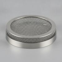 China Multi Layer Rimmed Stainless Steel Woven Wire Screen Mesh Disc For Liquid Filter for sale