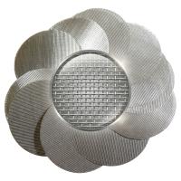 China 80 Mesh Count  Screen Mesh Three Layer Diameter 324 Mm For Plastic And Rubber Extruder for sale