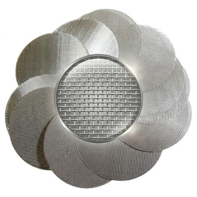 China 80 Mesh Count  Screen Mesh Three Layer Diameter 324 Mm For Plastic And Rubber Extruder for sale