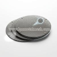 China Stainless Steel Multi layers Spot Welded Mesh Filter Screen,Extrusion Screen Mesh Filters for sale