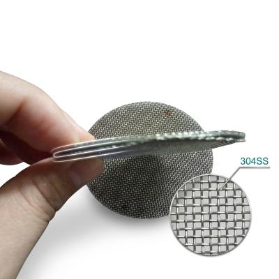 China Stainless Steel Multi layers Spot Welded Mesh Filter Screen,Extrusion Screen Mesh Filters for sale