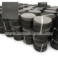 China 175mm Circular Low Carbon Steel Filter Disc with 270 Micron Filtering Rate for Extruder Screen for sale