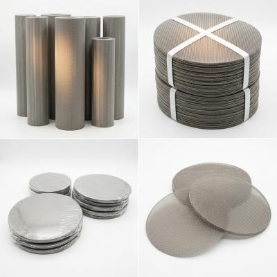 China Plastic Extruder Filter Mesh Discs for sale