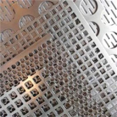 China Custom Round Hole Perforated Metal Mesh Decorative Wire Mesh Decorative Perforated Metal Screen Stainless Steel For Garden Fence for sale