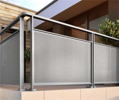 China Perforated Metal Mesh 304 Stainless Steel Balcony Flower Mesh Anti-Falling for sale
