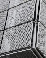 China Aluminum Waterproof Perforated Metal Mesh Sheet For Exterior Decorative Fence Panel for sale