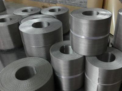 China Stainless Steel 260 Mesh Reverse Dutch Weave Mesh Filter Belt 157Mm Width Extruder Screen Pack for sale