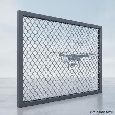 China Galvanized Steel Anti-Drone Wire Rope Mesh Protection for sale