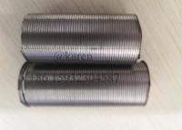 China SUS304 Johnson V Wire Screen Wrap Screen For Oil Industry Petrochemical for sale