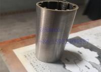 China Stainless Steel Material Wire Wrapped Screen Filter Tube for sale