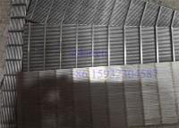China 304/316L/321/310S Wedge Johnson Screen Filter Panel / Johnson Vee Wire Screen 23Um for sale