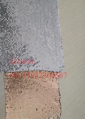 China Flexible Decorative Metallic Mesh Fabric with Customizable Colors for Party Dresses for sale