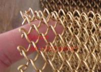 China Decorative Metal Chain Link Mesh Curtain Screen For Door And Room Divider for sale