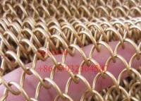 China SS304 Chain Link Metal Mesh Curtains Decorative Wire Mesh For Room for sale