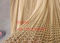 China Decorative Metal Wire Mesh and Chain Mail Mesh Curtain Walls in SS304 SS316 with Baking Finish and Customized Length and Width for sale