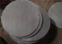 China Spot Welded Edges Plastic Melt Filtration Process Extruder Screen Pack for sale