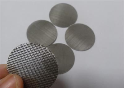 China Stainless Steel 304 Extruder Screen Filter Mesh 200MM Round with 0.23mm Wire Diameter for LDPE Recycling for sale