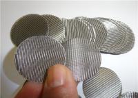 China 80 Mesh Count  Screen Mesh Three Layer Diameter 324 Mm For Plastic And Rubber Extruder for sale