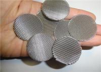China 80 Mesh Count  Screen Mesh Three Layer Diameter 324 Mm For Plastic And Rubber Extruder for sale