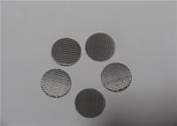 China Stainless Steel 304 Extruder Screen Filter Mesh 200MM Round with 0.23mm Wire Diameter for LDPE Recycling for sale