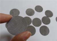 China Micron Mesh Stainless Steel Extruder Screen Has High Filtration Accuracy for sale