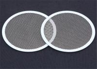 China 5 Micron Stainless Steel Round Woven Wire Mesh Filter Disc Extruder Screens With Aluminum Framed Edge for sale