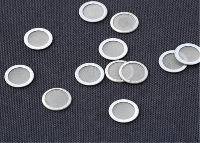 China Multi Layer Rimmed Stainless Steel Woven Wire Screen Mesh Disc For Liquid Filter for sale