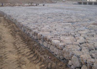 China Hexagonal Mesh Double Twisted Woven Gabion Box with 60x80MM Hole Size for Gabion Basket Construction for sale