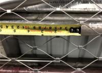China Stainless Steel 316L 8.0Mm Wire Rope Net 300Mm Opening For Sea Usage for sale