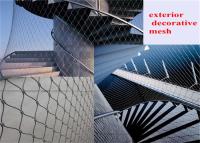 China 7x7 Stainless Steel Rope Mesh Netting 2mm Steel Rope Mesh Netting For Elevated Walkway Railing for sale