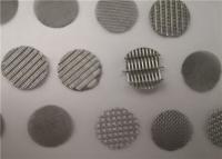 China 10 Micron Stainless Steel Wire Mesh Filter Disc With Rim for Extruder Screen Pack for sale