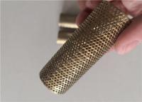 China 3Mm Round Hole Size Stainless Steel Perforated Filter Tube for sale