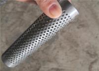 China 3Mm Round Hole Size Stainless Steel Perforated Filter Tube for sale