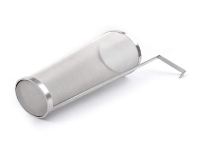 China Beer Brewing 304 Stainless Steel Wire Mesh Bucket Filter for sale
