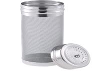 China 18CM x 7CM Stainless Steel 304 316 Beer Dry Hopper Filter with 300 Micron Mesh Hop Strainer Cartridge for sale